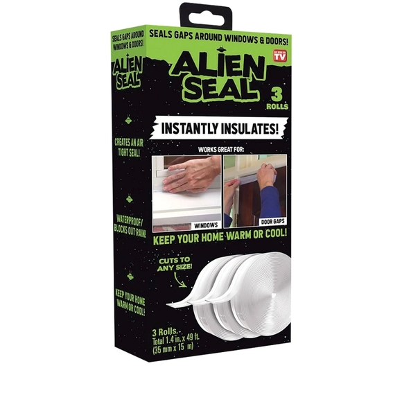 Storage & Organization | New Alien Draft Seal 3 Pack Tape | Poshmark